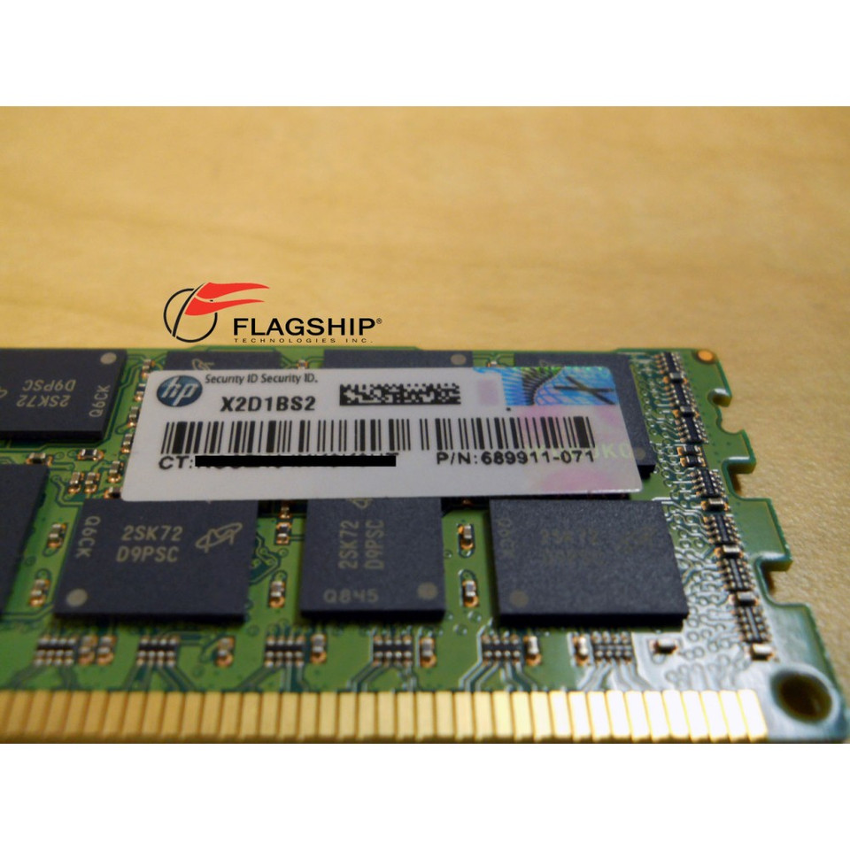 HP 698807-001 690802-B21 68911-071 8GB (1x 8GB) Memory DIMM PC3-12800R-11
