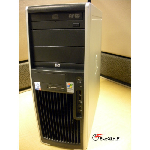 HP xw4200 DU936AV Intel Pentium 4 Processor 2.80GHz, 2GB, 160GB, DVD-RW ...