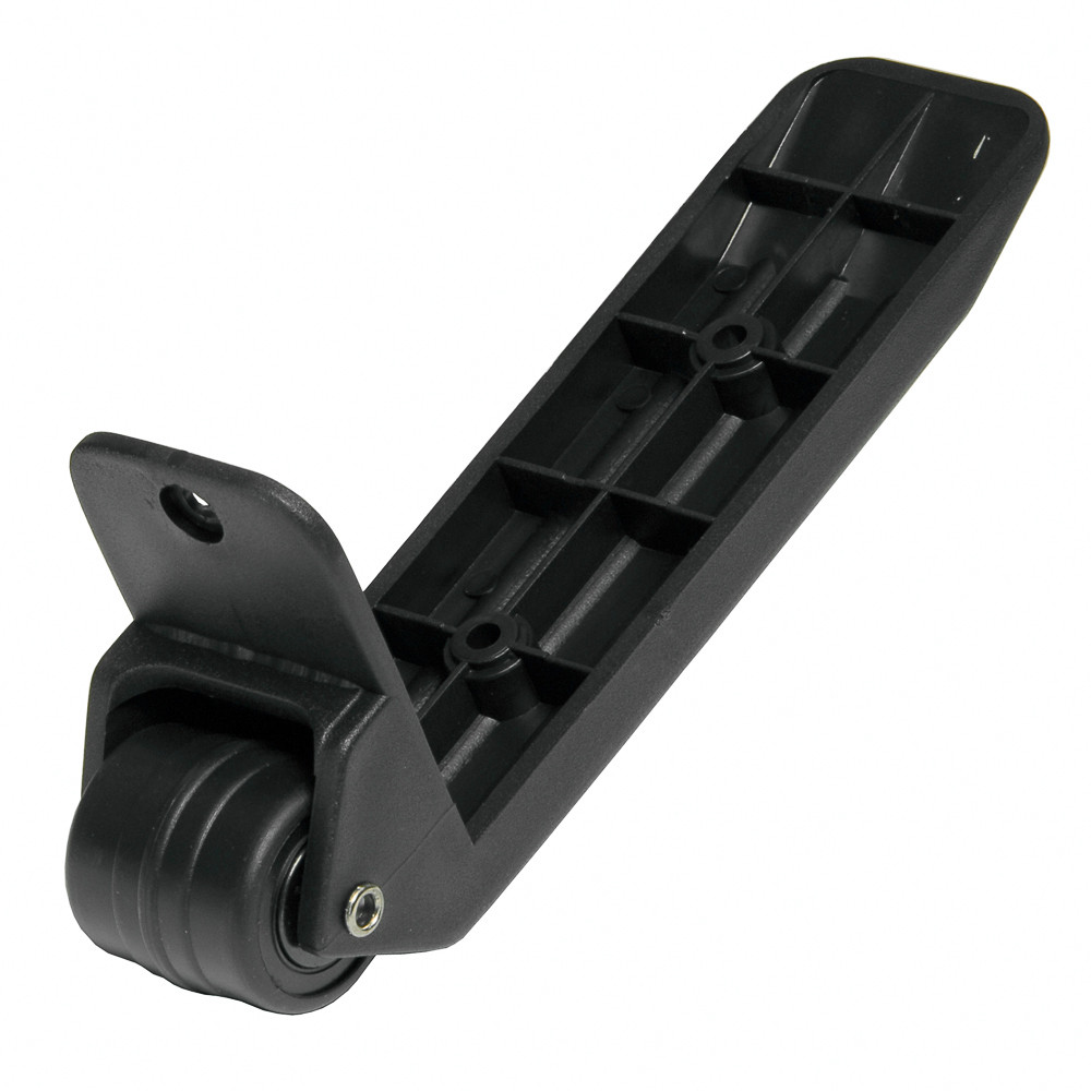 A5251 - EDGE CASTER WITH SKID RUNNER - black - DIY Road Cases Store