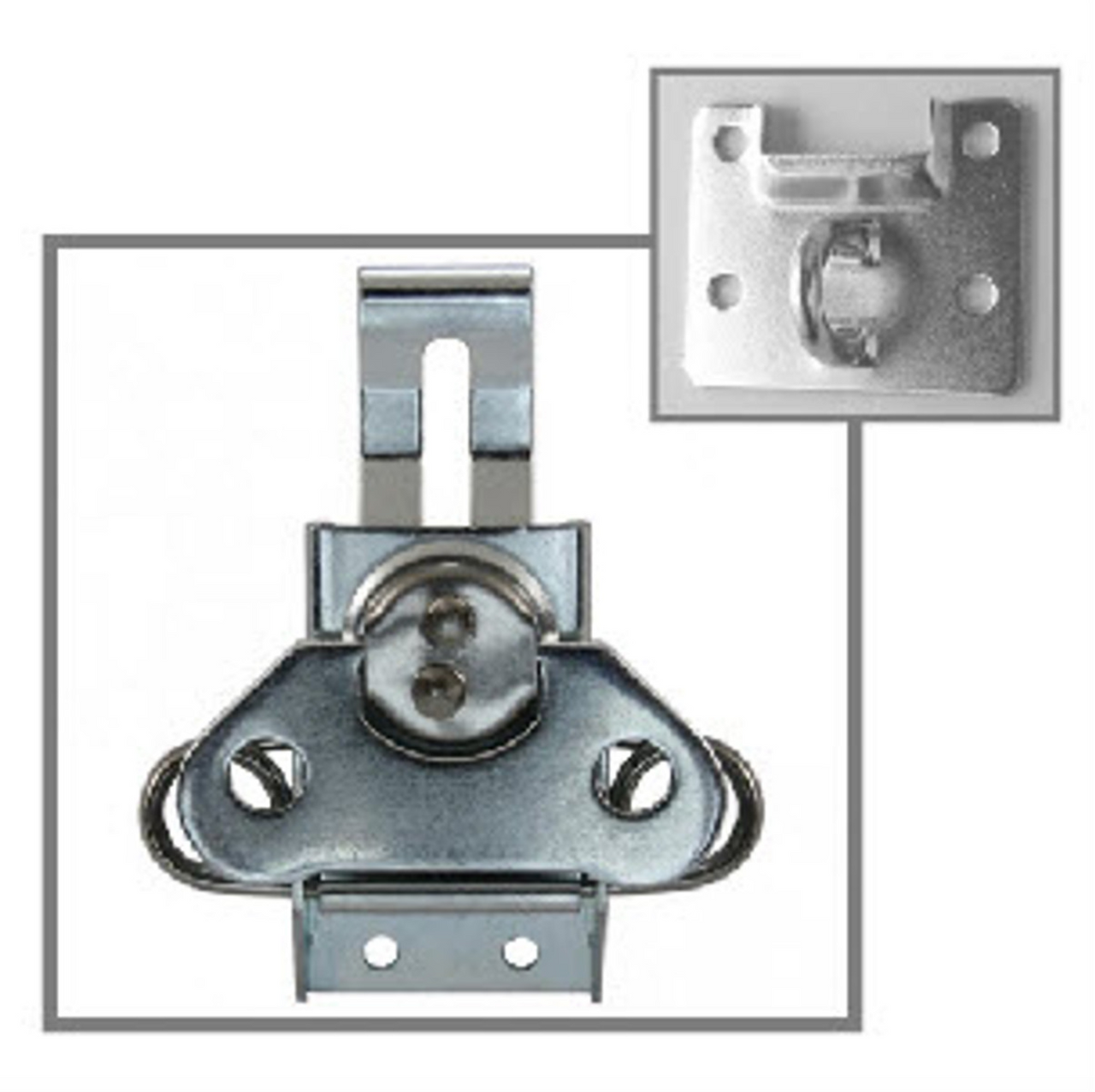 7589+2011 PADLOCKING TWIST LATCH with keeper - DIY Road Cases Store