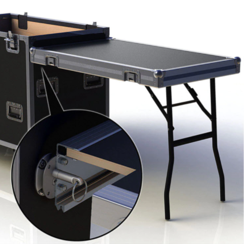 R1602 - TABLE LEG ASSEMBLY - folding - DIY Road Cases Store