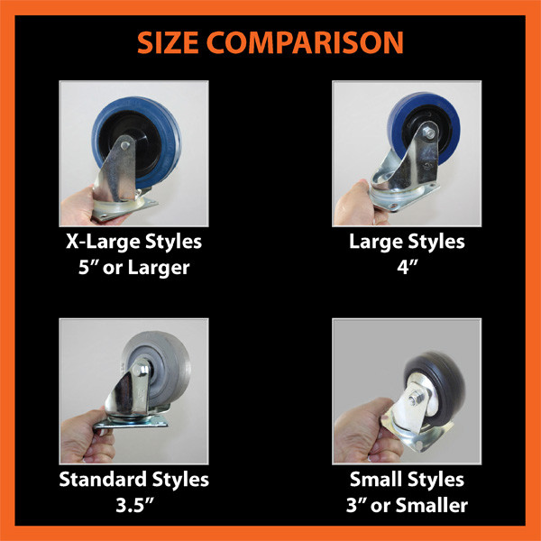 Casters - Swivel Casters - DIY Road Cases Store