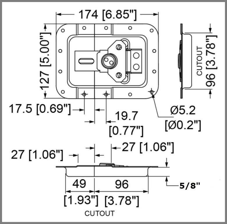 Latches - Recessed Latches - Page 1 - DIY Road Cases Store