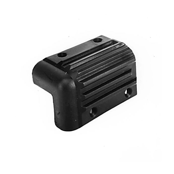 C1539 - LARGE RIBBED PLASTIC STACKING CORNER - DIY Road Cases Store