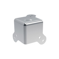 C1539 - LARGE RIBBED PLASTIC STACKING CORNER - DIY Road Cases Store