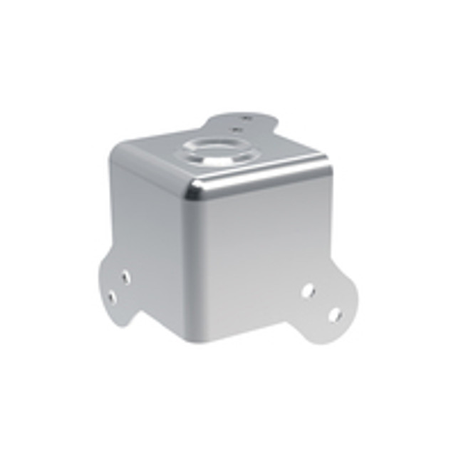 C1539 - LARGE RIBBED PLASTIC STACKING CORNER - DIY Road Cases Store