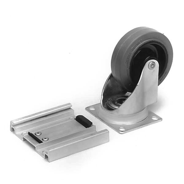 W9980-UNIVERSAL 3 WAY CASTER PLATE - FOR BLUE WHEEL CASTERS - DIY Road ...