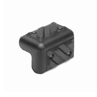 C1539 - LARGE RIBBED PLASTIC STACKING CORNER - DIY Road Cases Store
