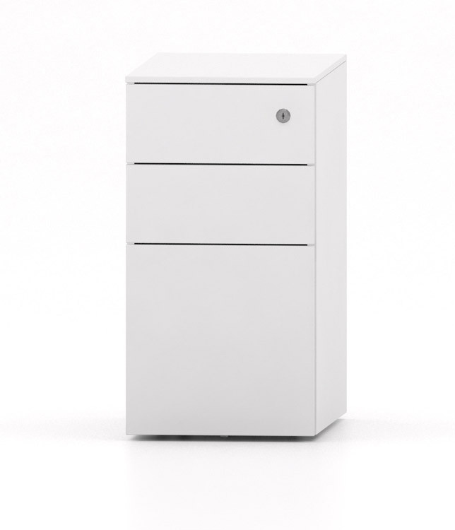 Metalicon Cube Steel Narrow Mobile Pedestal