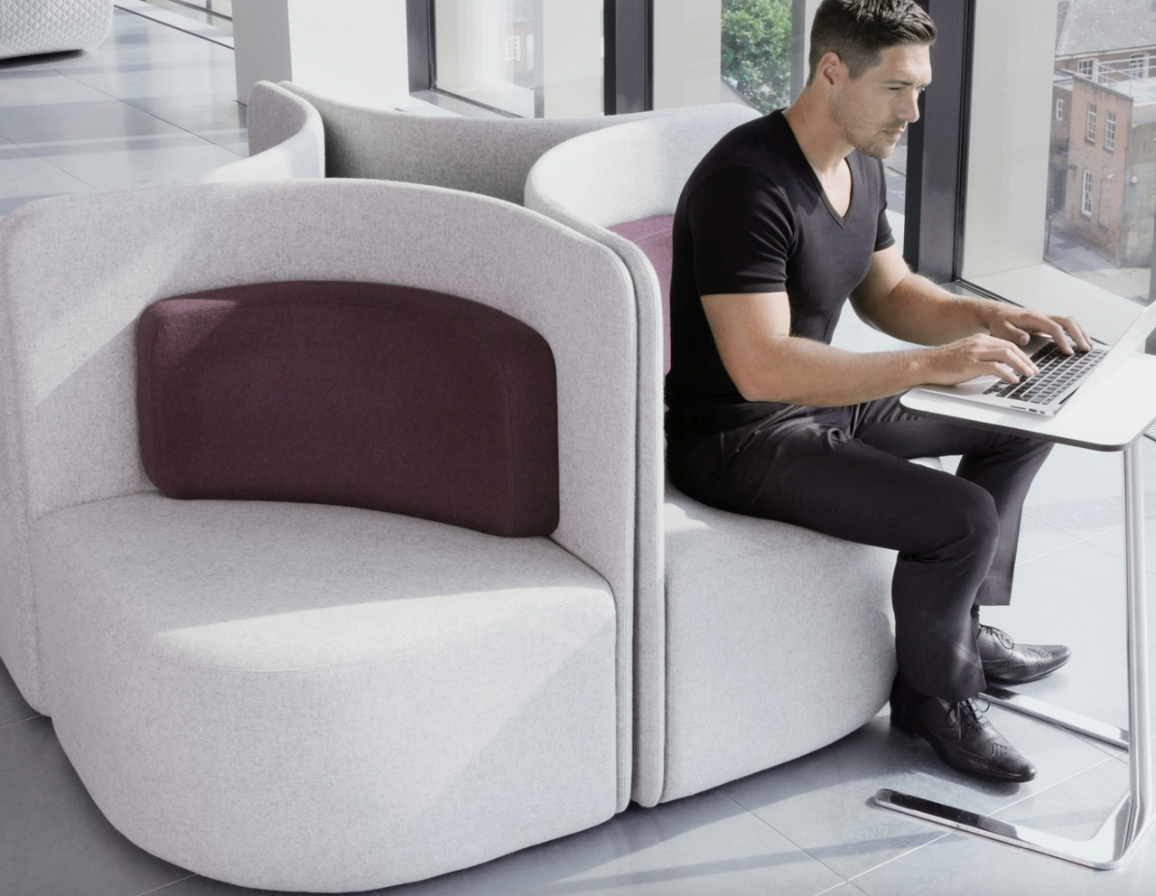 High Back Seating & Office Pods at Think Furniture