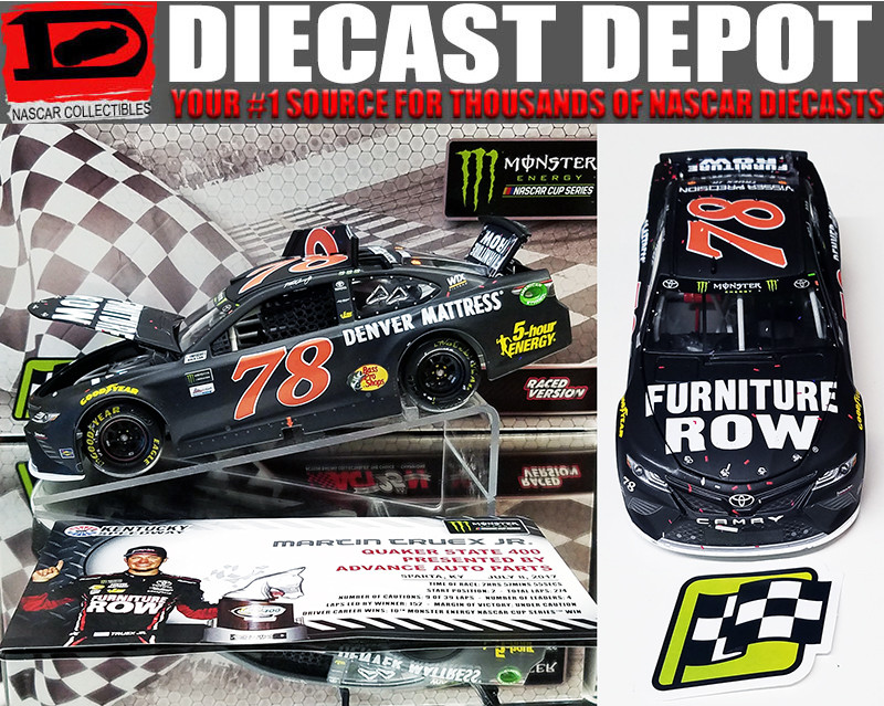 MARTIN TRUEX JR 2023 NEW HAMPSHIRE WIN RACED VERSION REESER'S 1/24 ...