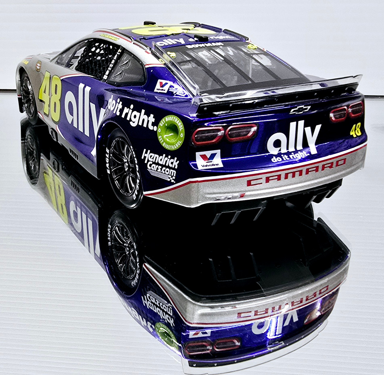 ALEX BOWMAN 2024 DARLINGTON RETRO (JIMMIE JOHNSON THROWBACK) ALLY COLOR ...