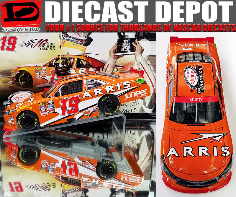 DANIEL SUAREZ 2016 NASCAR XFINITY SERIES CHAMPIONSHIP CAR 1/24 ACTION GS