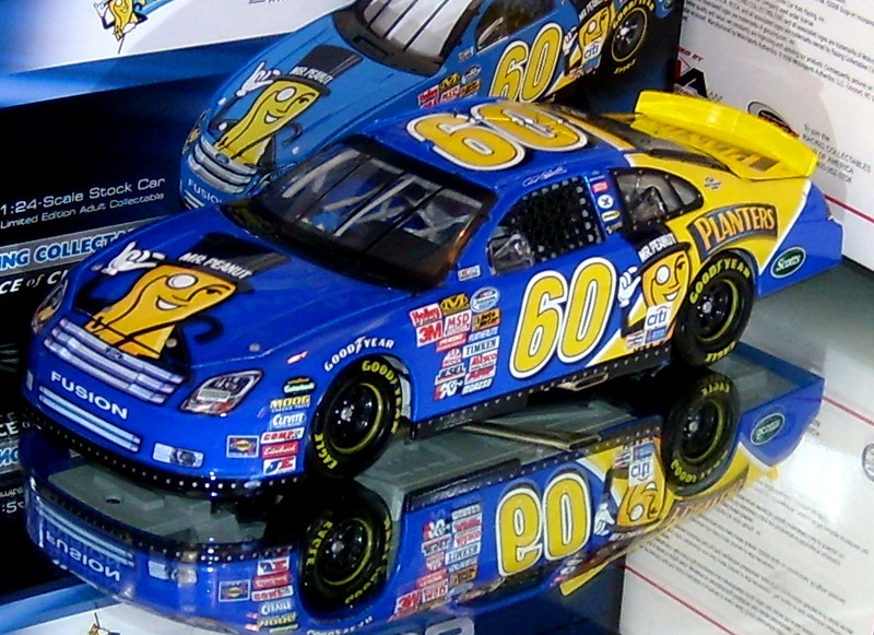 CARL EDWARDS 2008 PLANTERS PEANUTS 1/24 ACTION
