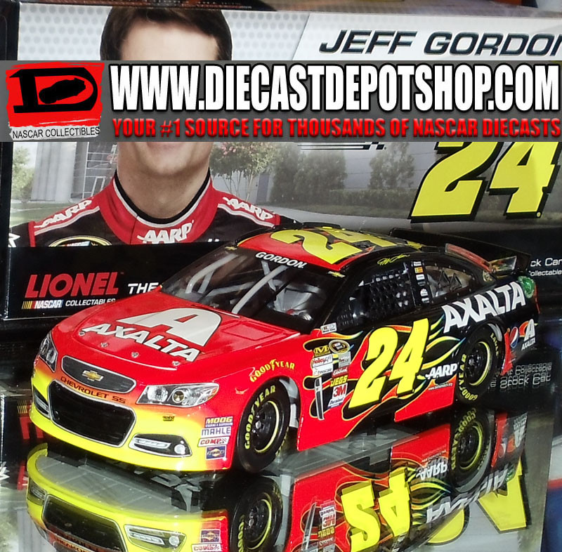 24 Jeff Gordon Logo JEFF GORDON 2013 AXALTA COATING SYSTEMS 1/24