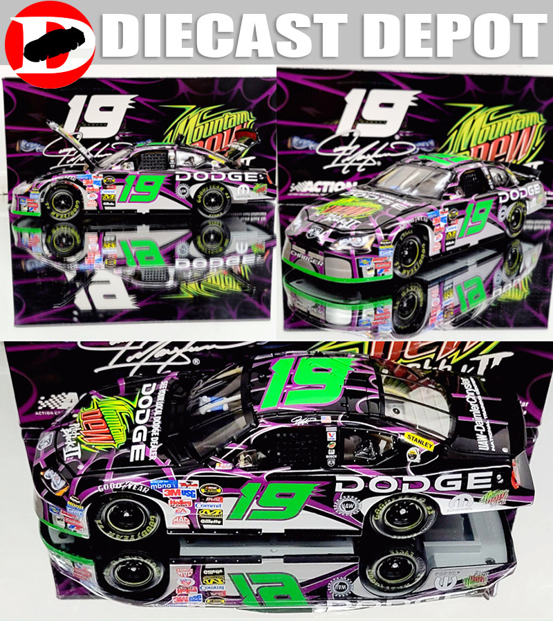 JEREMY MAYFIELD 2005 MOUNTAIN DEW PITCH BLACK 1/24 ACTION