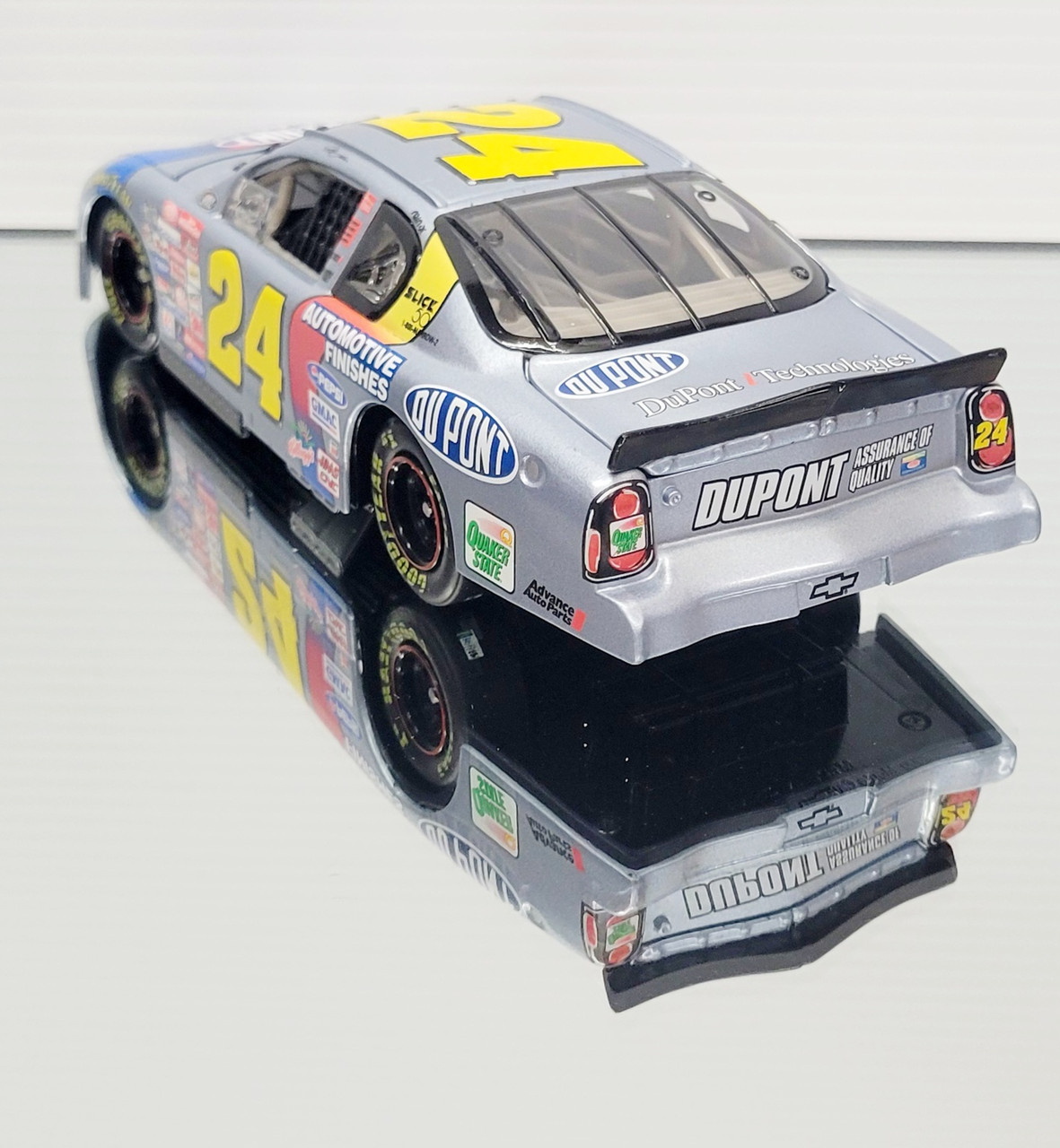 JEFF GORDON NASCAR 2000 SILVER SPECIAL PAINT SCHEME 1/24 ACTION