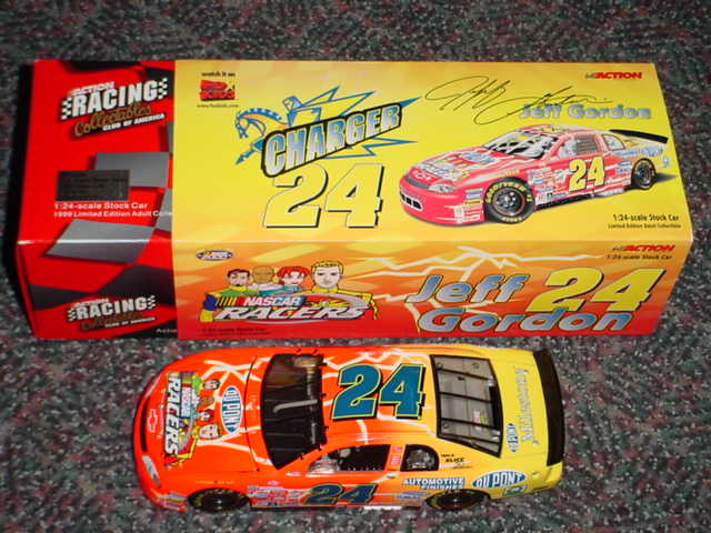 JEFF GORDON 1999 NASCAR RACERS -RARE- 1/24 RCCA CWB