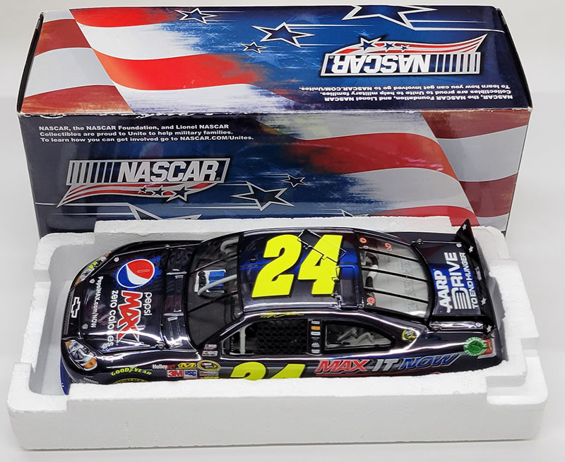 JEFF GORDON 2012 NASCAR UNITES #24 CHEVY COLOR CHROME 1/24 ACTION