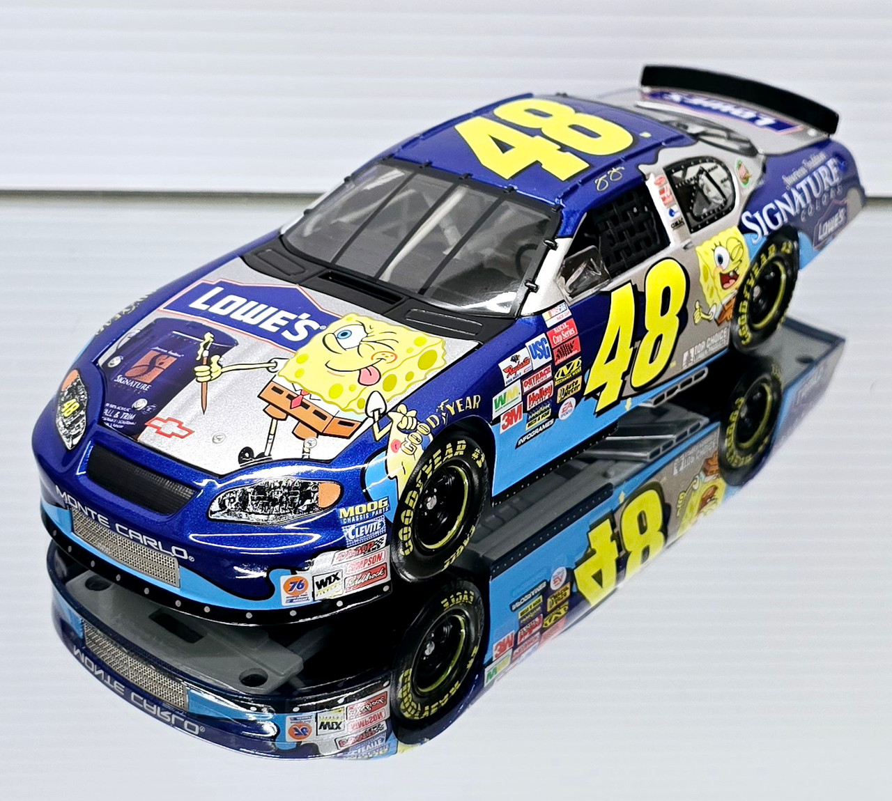 JIMMIE JOHNSON 2003 SPONGEBOB #48 MONTE CARLO 1/24 ACTION