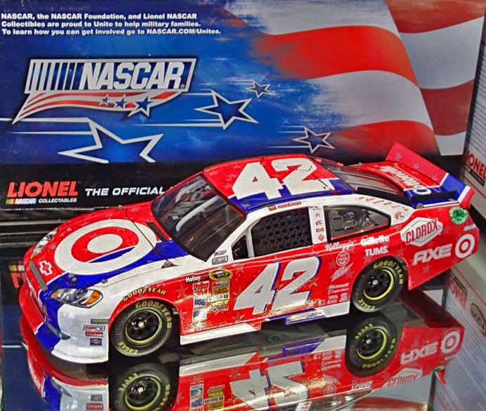 JUAN PABLO MONTOYA 2012 NASCAR UNITES TARGET 1/24 ACTION