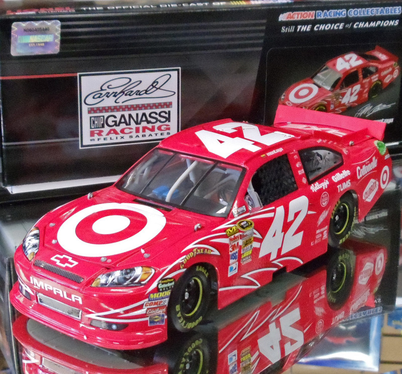 JUAN PABLO MONTOYA 2012 TARGET 1/24 ACTION
