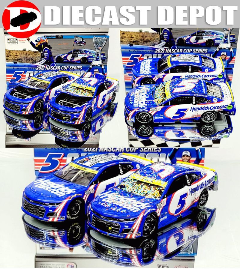 KYLE LARSON 2021 CHAMP 2-CAR COMBO- CHAMPIONSHIP & PHOENIX FINALE WIN ...