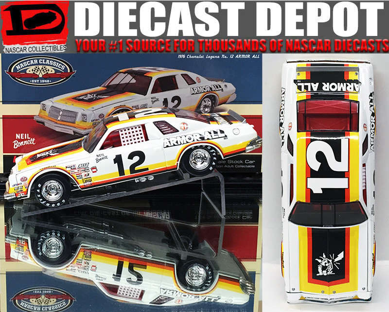 NEIL BONNETT 1976 ARMOR ALL CHEVY LAGUNA 1/24 ACTION (DAMAGED BOX)
