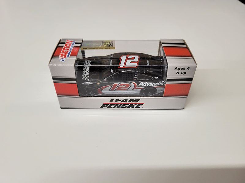 RYAN BLANEY 2021 DARLINGTON THROWBACK #12 MUSTANG 1/64 ACTION