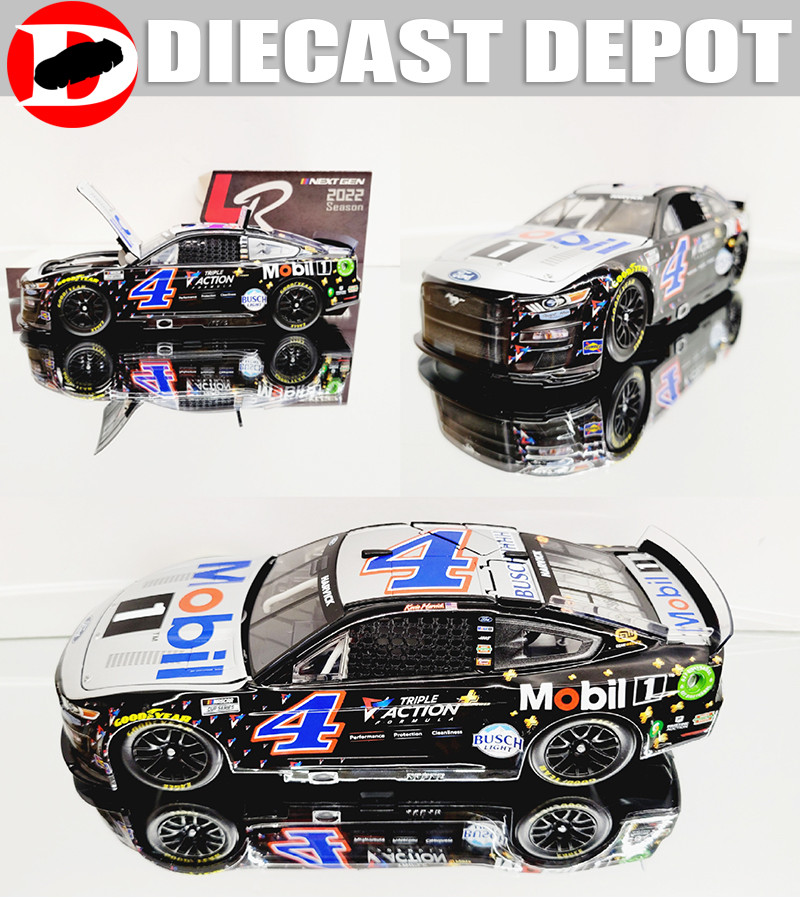 KEVIN HARVICK 2022 MOBIL 1 TRIPLE ACTION #4 NEXT GEN MUSTANG 1/24 ...