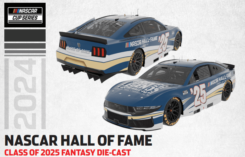 CANCELLED - NASCAR HALL OF FAME CLASS OF 2025 INDUCTEES 1/24 ELITE ...