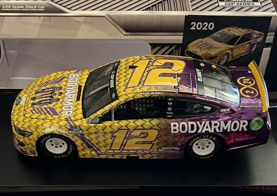 RYAN BLANEY 2020 BODYARMOUR KOBE TRIBUTE #12 COLOR CHROME 1/24 ACTION ...