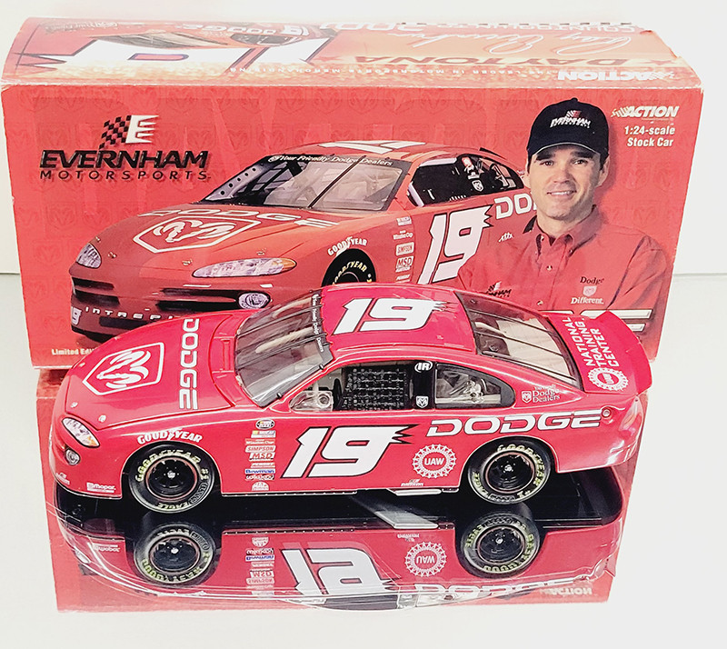 RAY EVERNHAM COUNTDOWN TO 2001 DODGE #19 1/24 ACTION DIECAST
