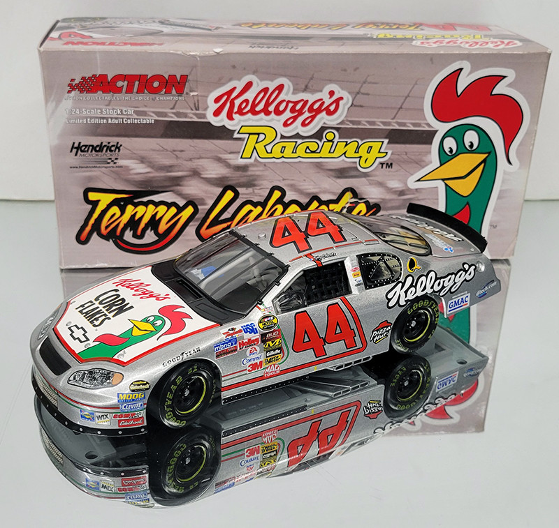 TERRY LABONTE 2005 KELLOGG'S IRONMAN 1/24 ACTION DIECAST (BOX DAMAGED ...