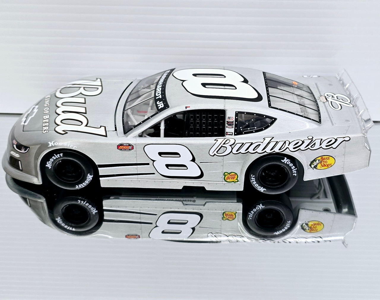 DALE EARNHARDT JR 2024 BUDWEISER LATE MODEL *COLOR CHROME* 1/24 ACTION ...