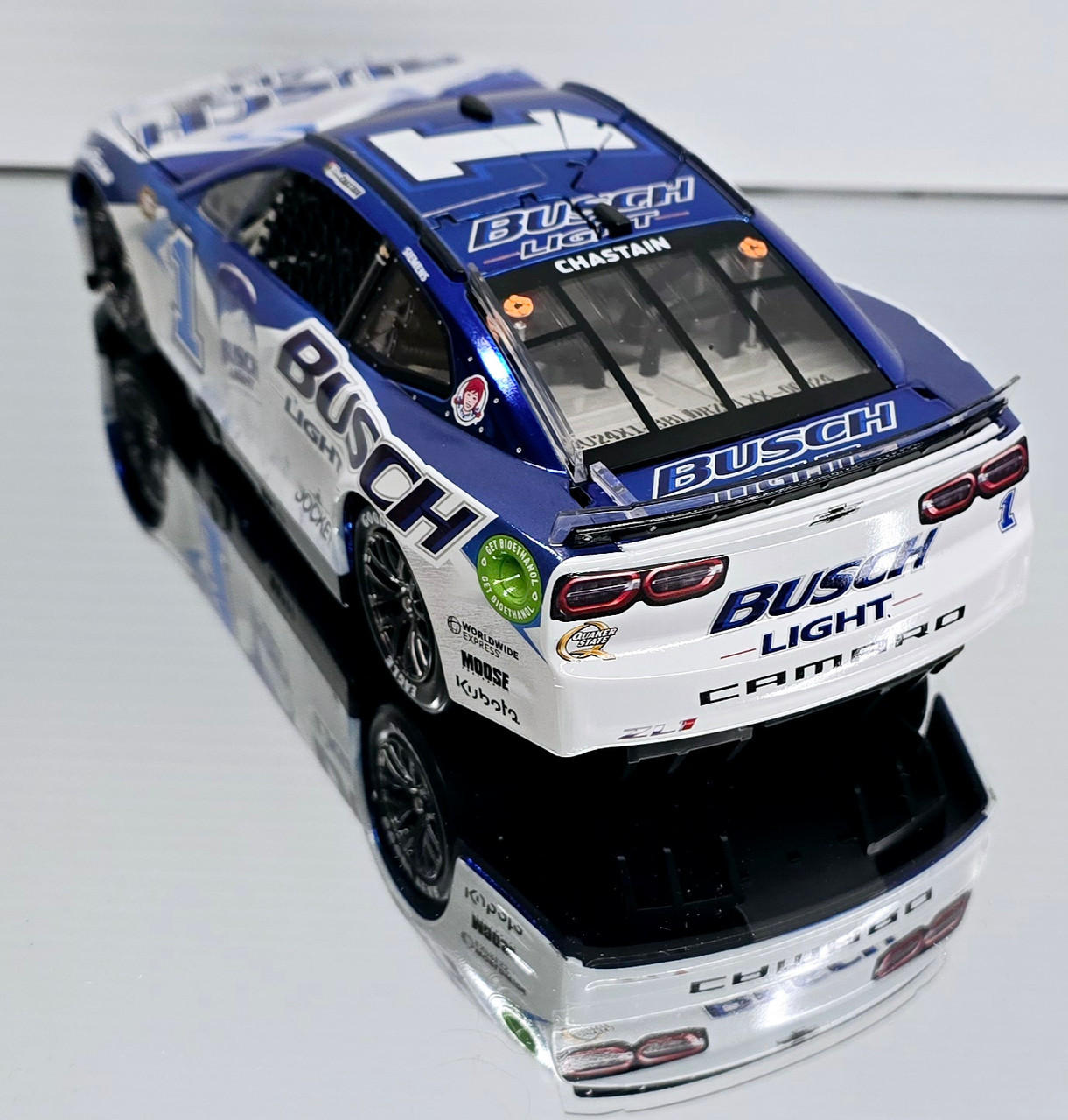 ROSS CHASTAIN 2024 DARLINGTON SPRING RETRO BUSCH BEER THROWBACK COLOR ...