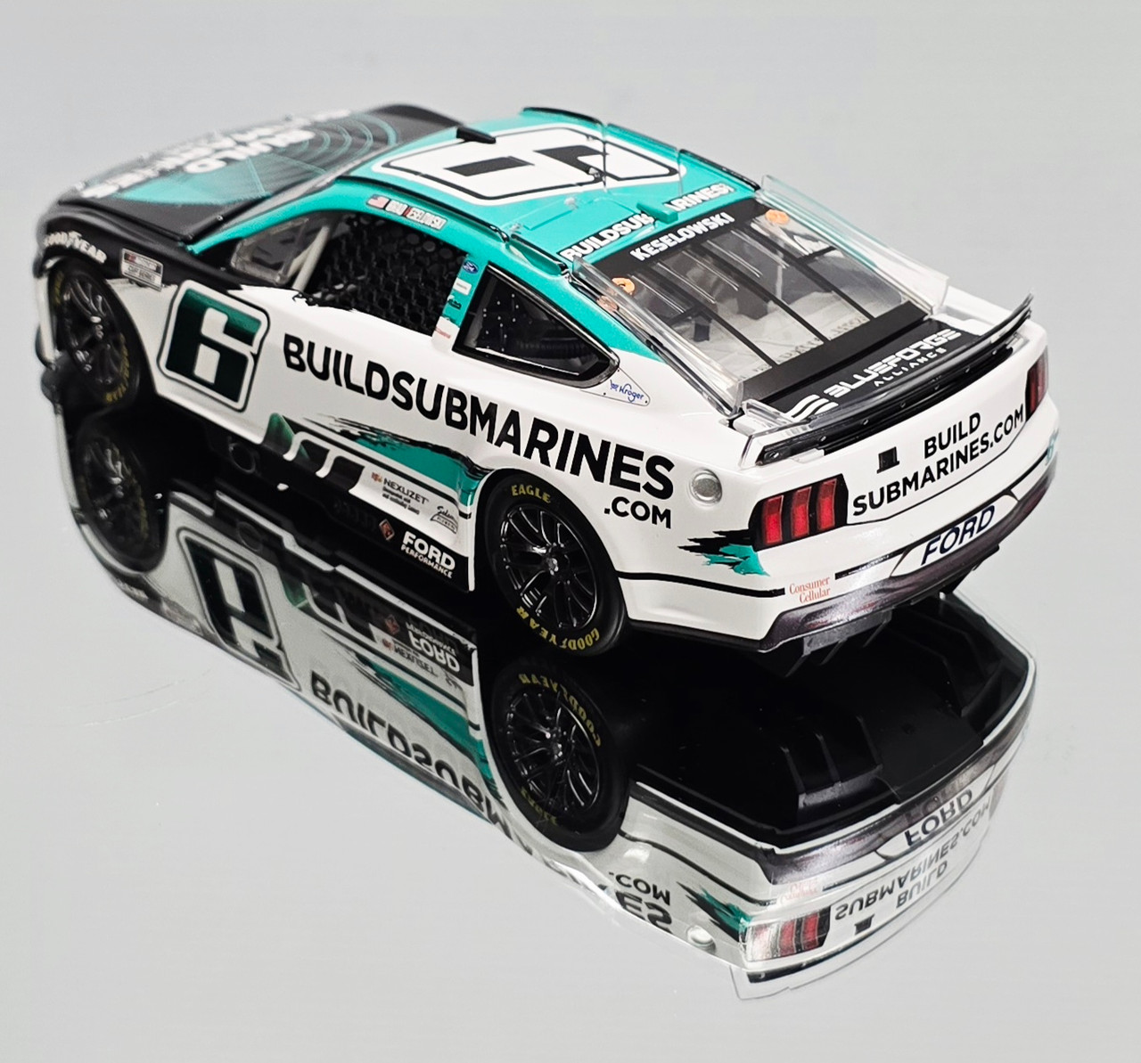 BRAD KESELOWSKI 2025 BUILDSUBMARINES.COM 1/24 ARC DIECAST