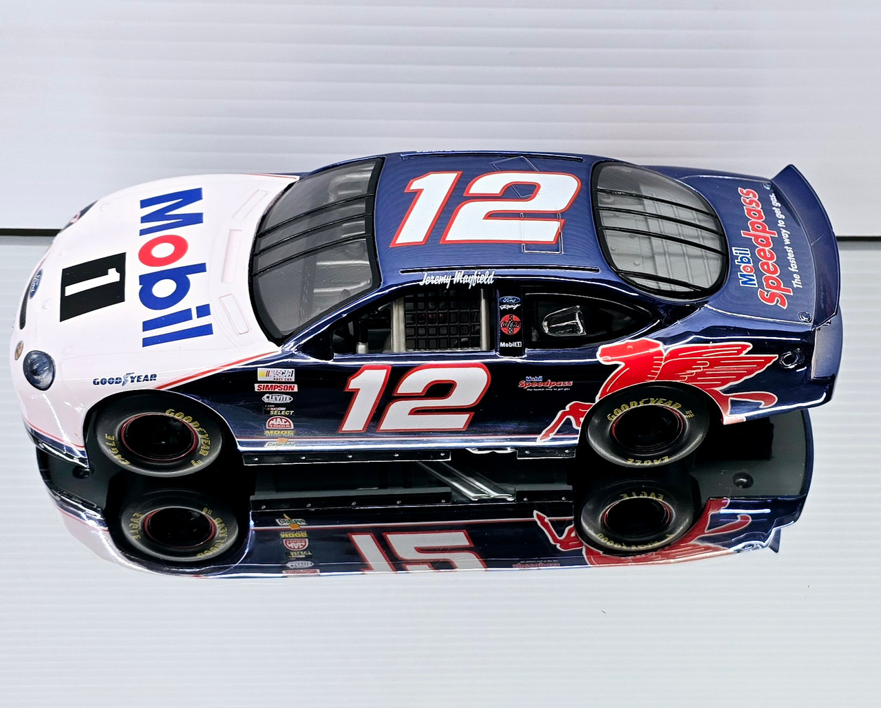JEFF BURTON 1999 UNDER THE LIGHTS EXIDE 1/24 RC DIECAST