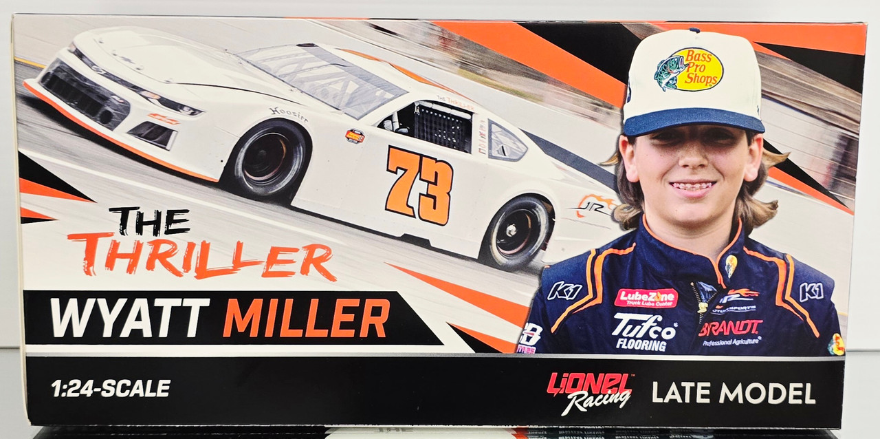 WYATT MILLER (DALE JR'S NEPHEW) 2025 HICKORY MOTOR SPEEDWAY WIN RACED ...