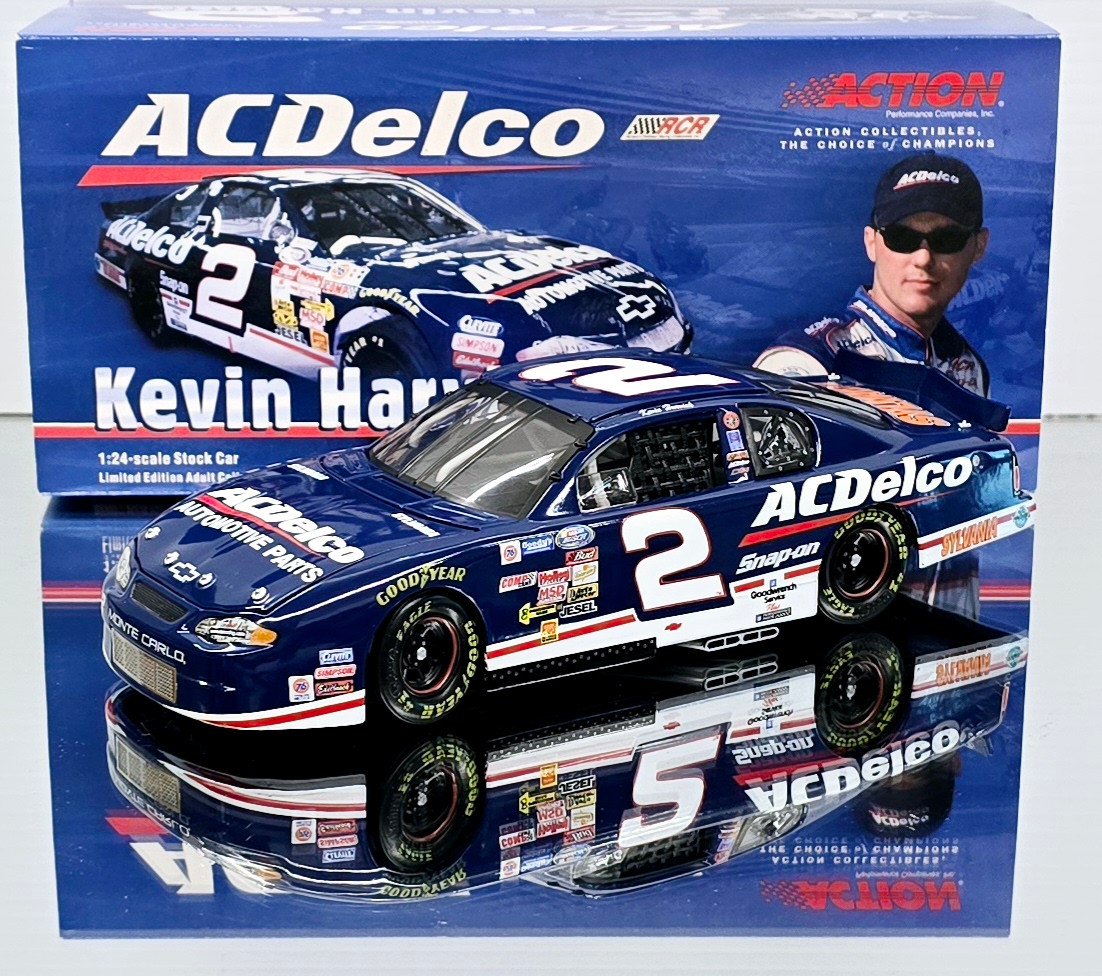 KEVIN HARVICK 2001 AC DELCO 1/24 ACTION DIECAST