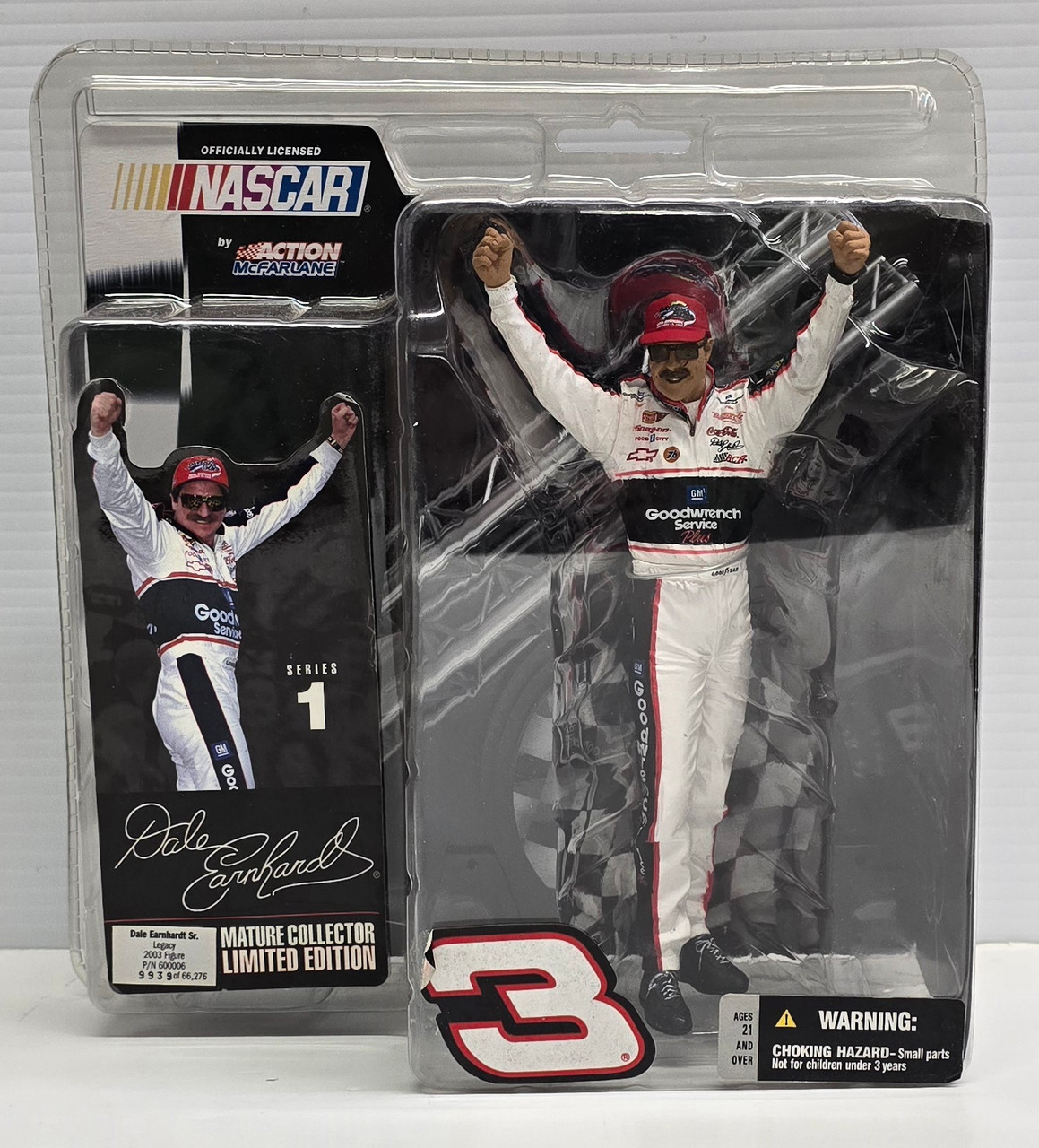#8 DALE JR. MCFARLANE CHANCE 2 ACTION FIGURE SERIES 1 concert