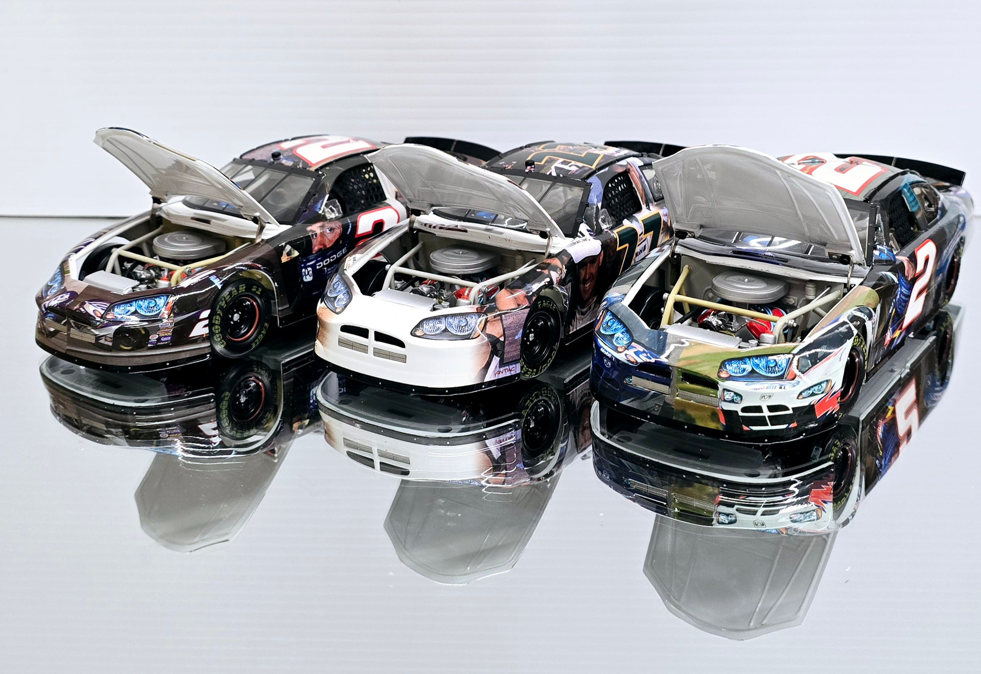 RUSTY WALLACE MILESTONES 3-CAR SET (700th Start, 1989 NASCAR Champion ...