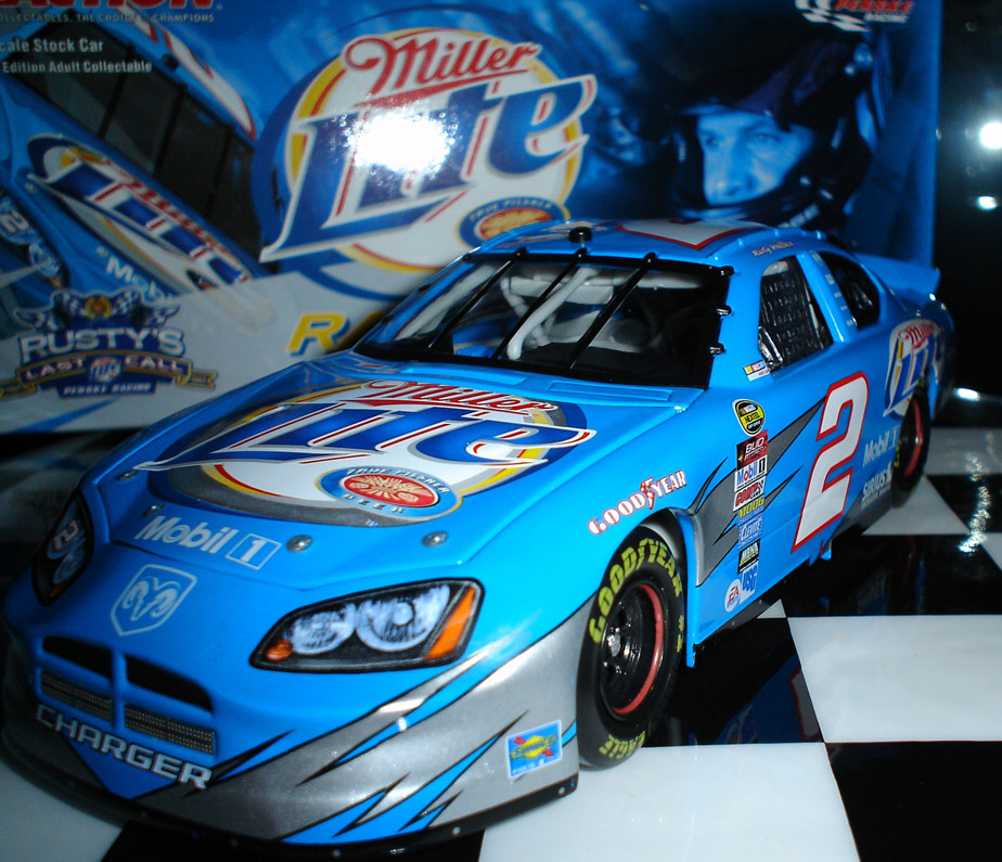 RUSTY WALLACE #2 2005 MILLER LITE DODGE (Liquid Color) 1/24 ACTION