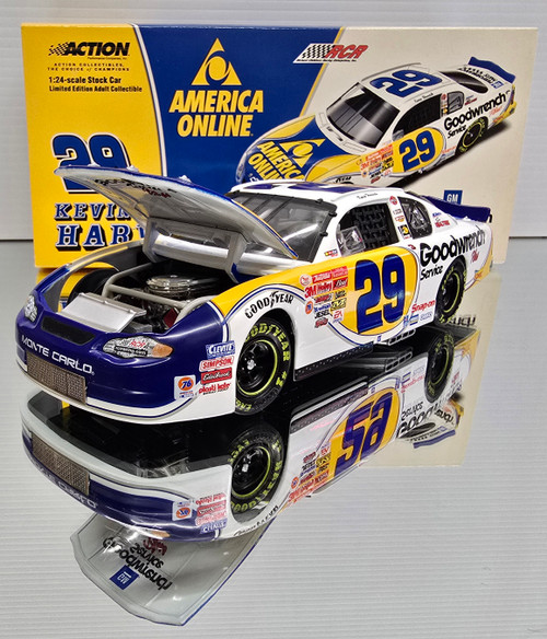 KEVIN HARVICK 2001 AOL WINSTON SELECT SPECIAL 1/24 ACTION
