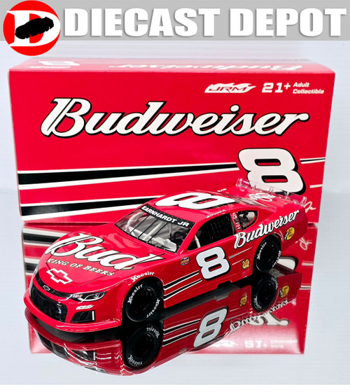 DALE EARNHARDT JR 2024 BUDWEISER LATE MODEL & MINI HELMET COMBO 1/24 ...