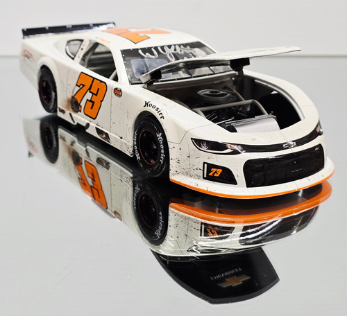 DUAL AUTOGRAPHED WYATT MILLER (DALE JR'S NEPHEW) 2025 HICKORY MOTOR ...