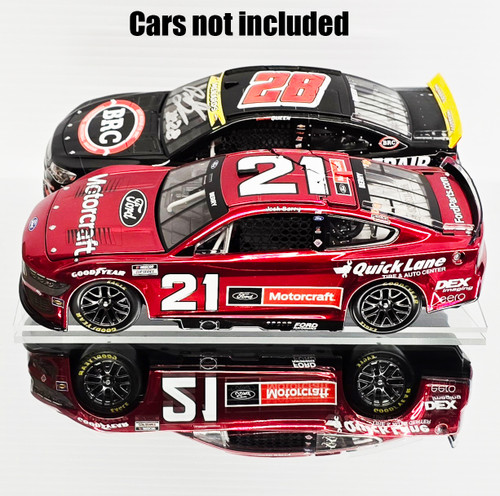 DOUBLE (2-CAR) SIDE-RISER ACRYLIC DISPLAY (PACK OF 5) (ADVANCED ORDER ...