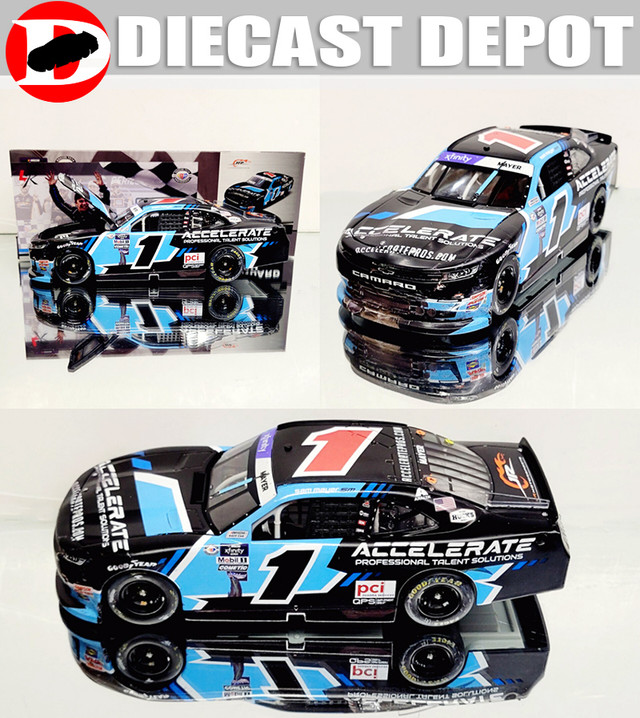 SAM MAYER 2023 ROAD AMERICA 300 WIN RACED VERSION ACCELERATE #1 CAMARO ...