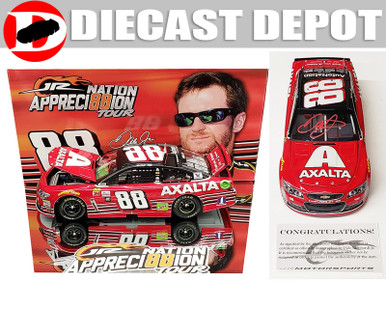 AUTOGRAPHED DALE EARNHARDT JR 2017 FINAL RIDE AXALTA/ BUDWEISER ...