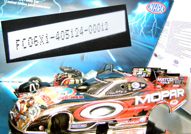 GARY SCELZI 2006 OAKLEY WHITE GOLD CHARGER FUNNY CAR *SERIAL # 12 OF 25 ...